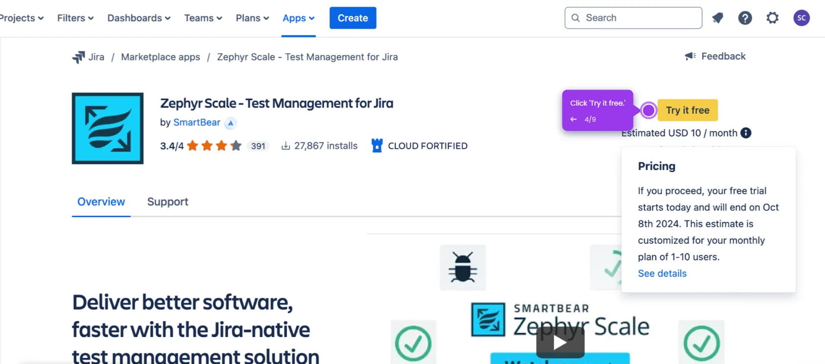 How to Enable Zephyr Scale in Jira: 1-Min Guide